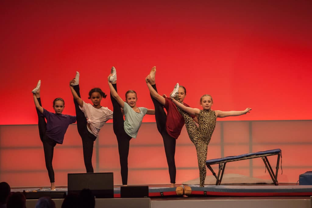 Acrobatics: the TALENT ACADEMY classes